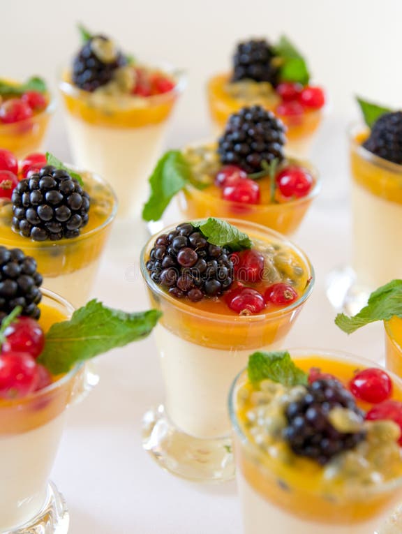 Sweet berries desserts stock image. Image of banquet, hotel - 5524825