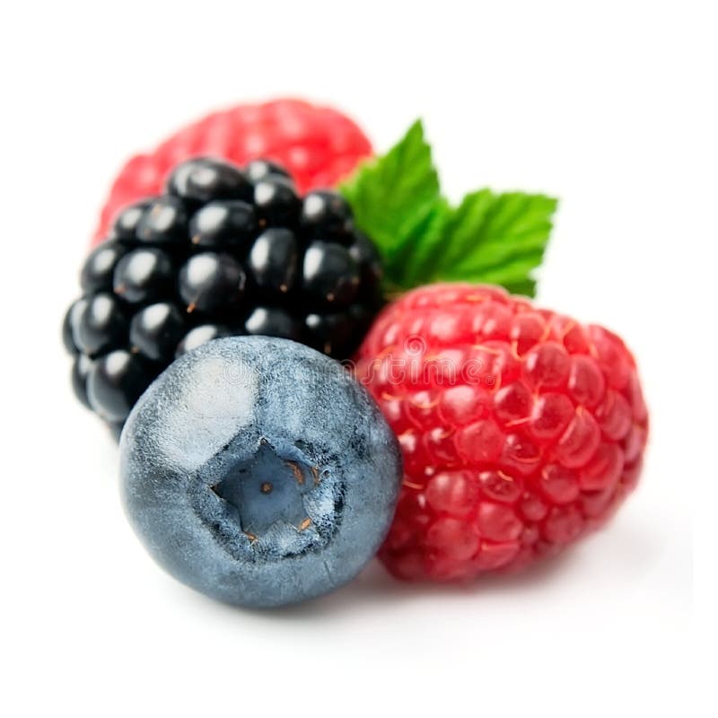 Sweet berry desserts stock image. Image of arrangement - 5524811