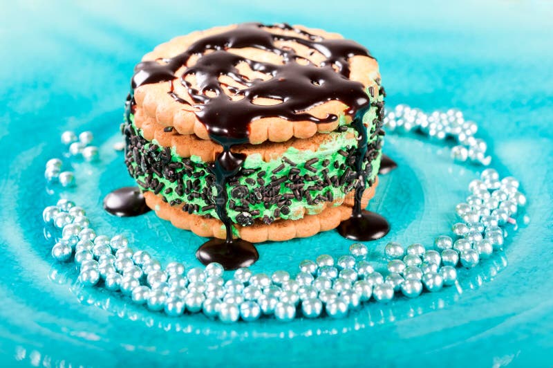 Sweet biscuit stock image. Image of cacao, chocolate - 29542471