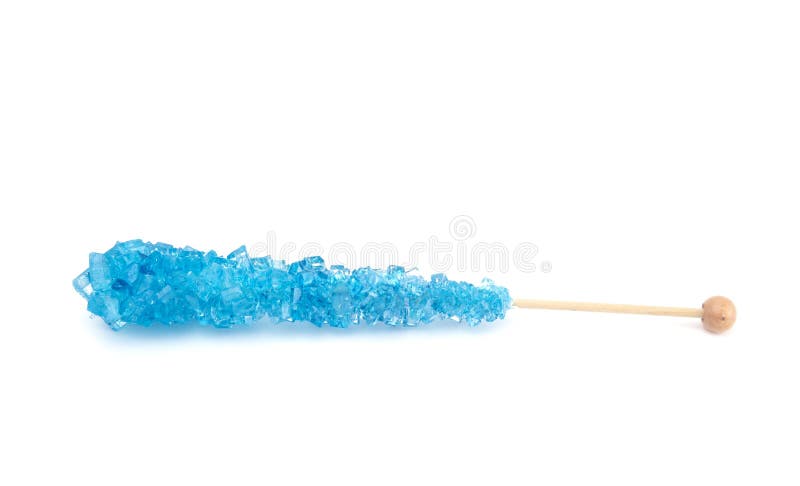 Blue Rock Candy on a Stick stock photo. Image of rock - 126961562