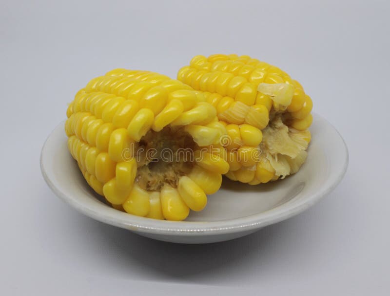 Sweet boiled corn stock photo. Image of delicious, objects - 260507464