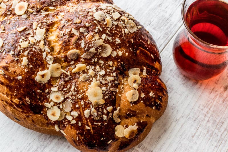 Sweet Braided Bread / Paskalya Coregi or Challah Bread for Shabbat ...