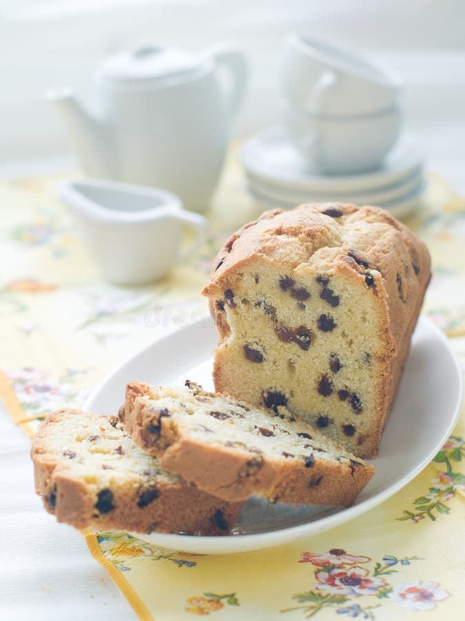 Sweet bread stock image. Image of plate, food, slice - 23859967