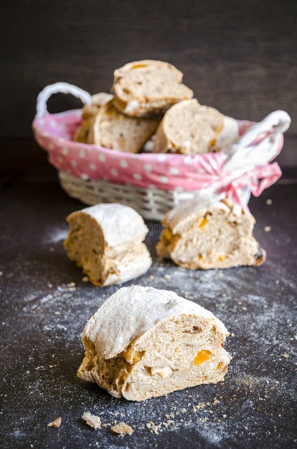 Sweet bread stock image. Image of cake, baked, icing - 48214279