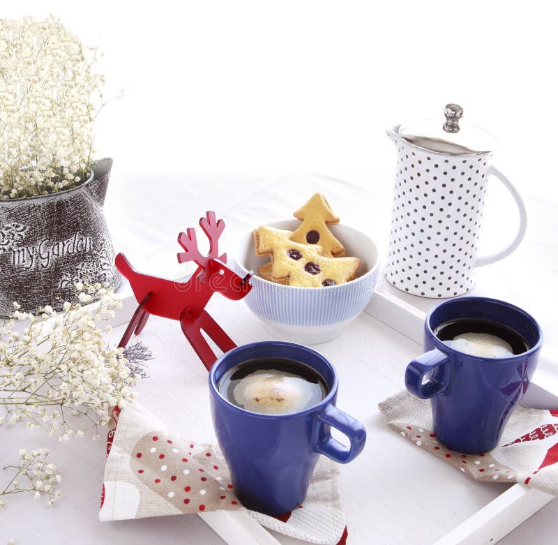 Sweet breakfast stock photo. Image of christmas, coffee - 36245226