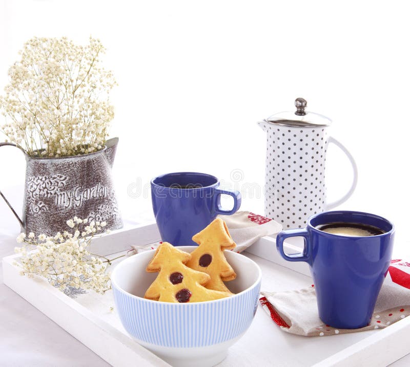 Sweet breakfast stock photo. Image of holiday, cookies - 36245234