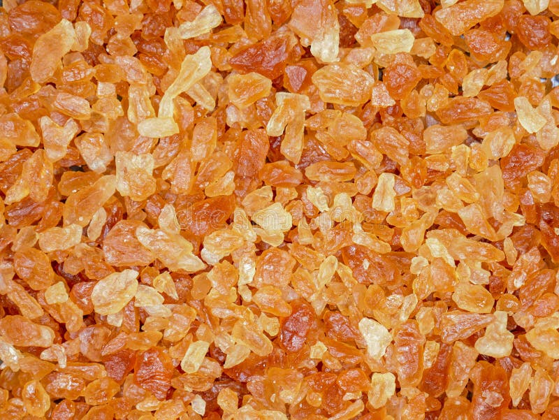 Sweet Brown Rock Sugar Food Texture Background Stock Image - Image of ...