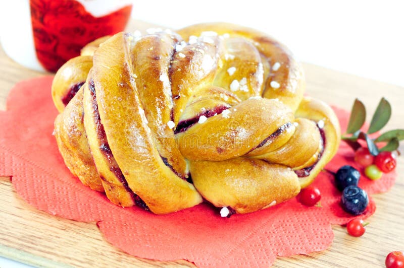 Sweet bun stock photo. Image of bread, beautiful, fried - 20659396