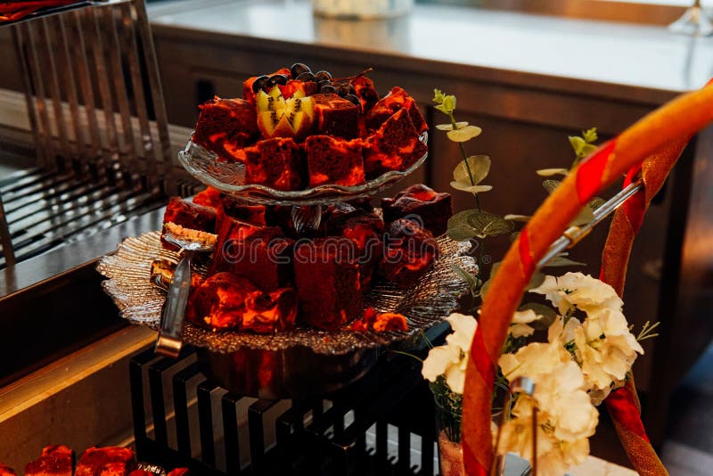 Sweet Buns Baking in the Kitchen of the Restaurant Stock Photo - Image ...