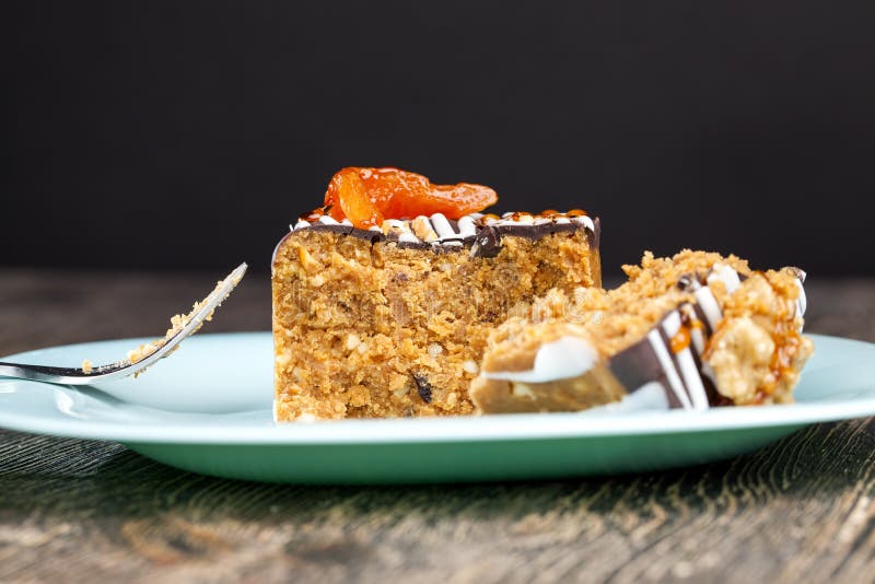 Sweet Cake in the Shape of a Cylinder Stock Image - Image of dairy ...