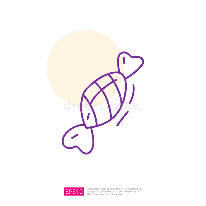 Sweet Candy Doodle Doodle Icon Stock Vector - Illustration of doodle ...
