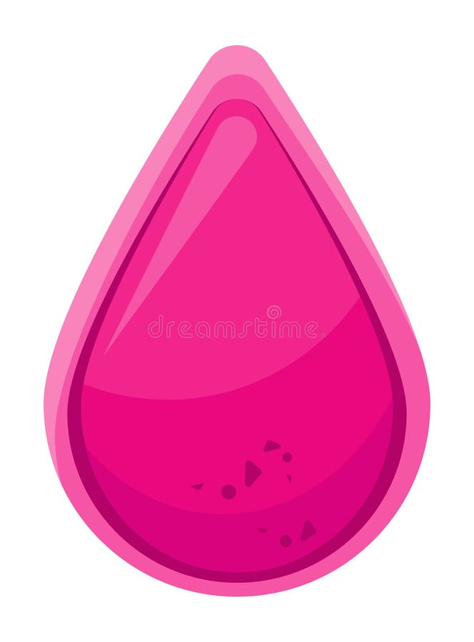 Sweet candy pink drop stock vector. Illustration of design - 260158617