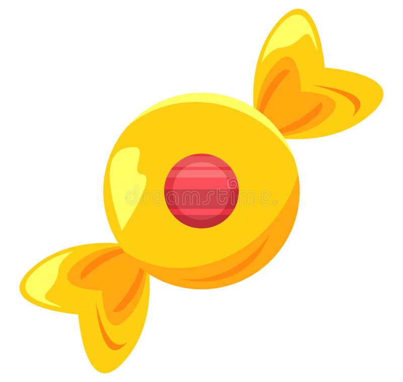 Candy Yellow Paint ripple stock illustration. Illustration of yellow ...