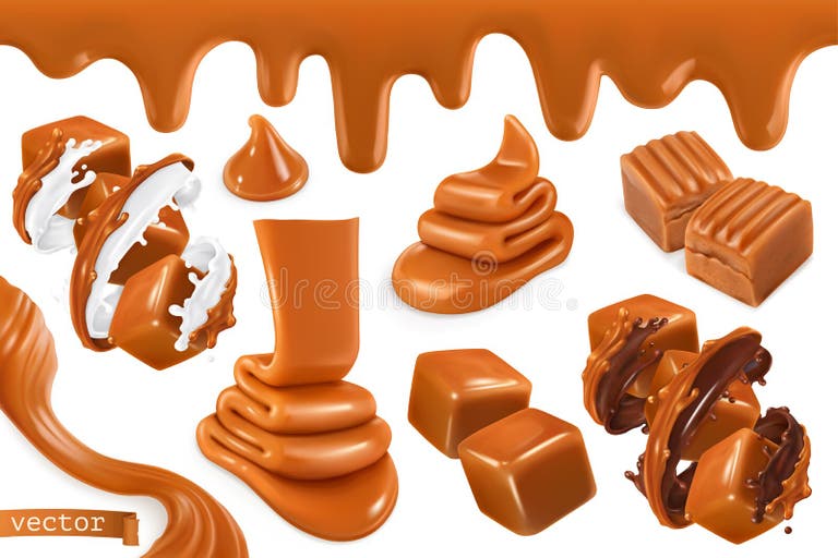Caramel Stock Illustrations – 167,854 Caramel Stock Illustrations ...