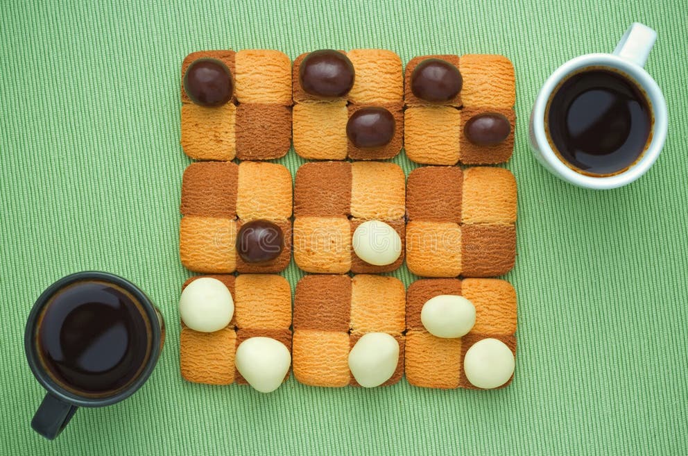 Sweet checkers stock photo. Image of checkers, dessert - 24119308