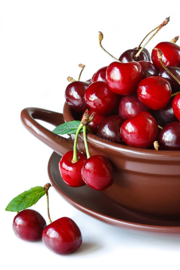 Sweet cherries. stock image. Image of color, round, fresh - 20434795