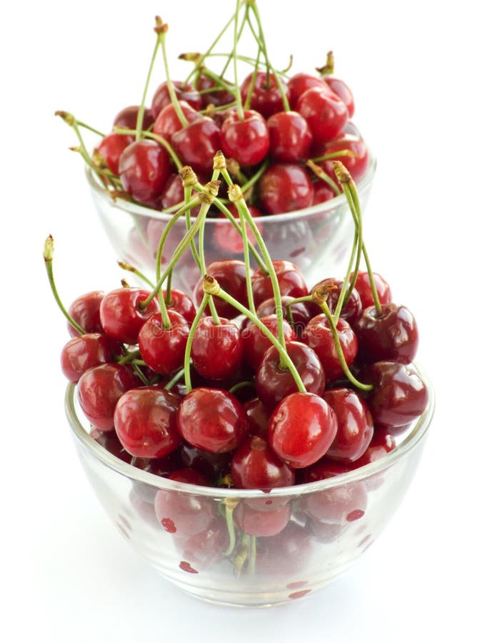 Sweet cherry stock image. Image of juicy, group, white - 14634971