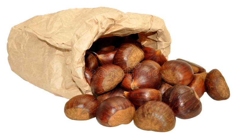 Sweet chestnuts stock photo. Image of colour, shot, chestnut - 27308964