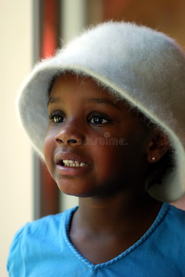 Sweet African Girl stock photo. Image of africa, skin - 5011884