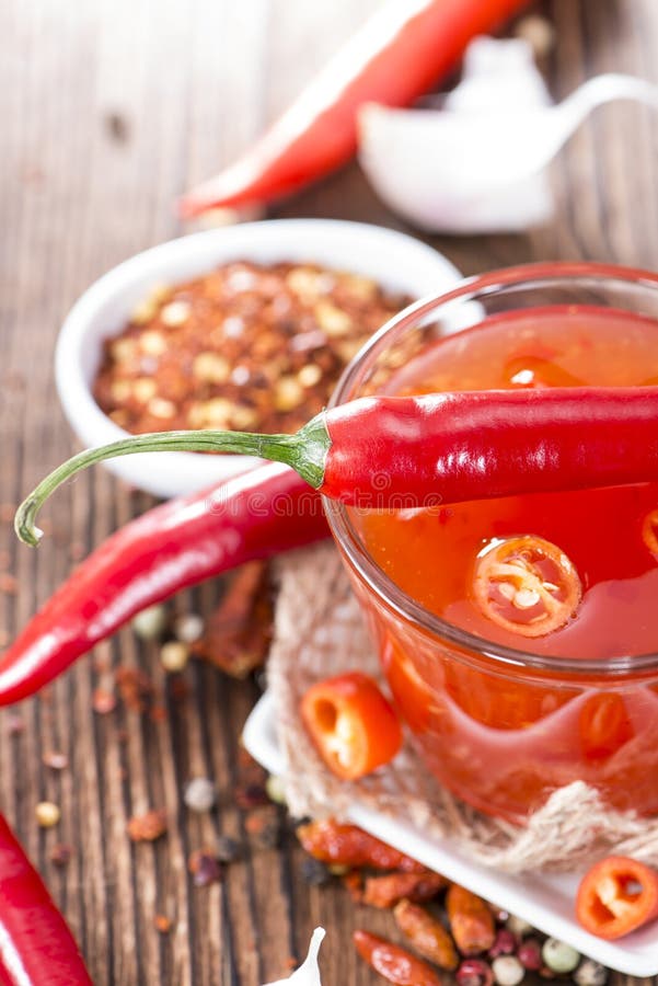 Sweet Chili Sauce stock photo. Image of closeup, puree - 35630244