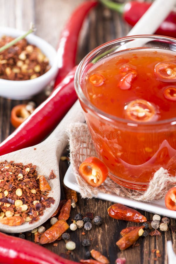 Sweet Chili Sauce stock image. Image of chilli, natural - 35798159