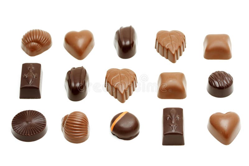 Sweet chocolate stock photo. Image of yummy, variety, chocolate - 1583864
