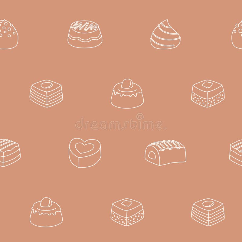 Sweet Chocolate Background 06 Stock Vector - Illustration of backdrop ...