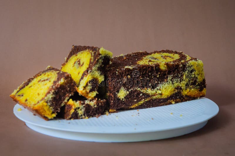 Sweet chocolate bolu cake stock image. Image of produce - 196076669