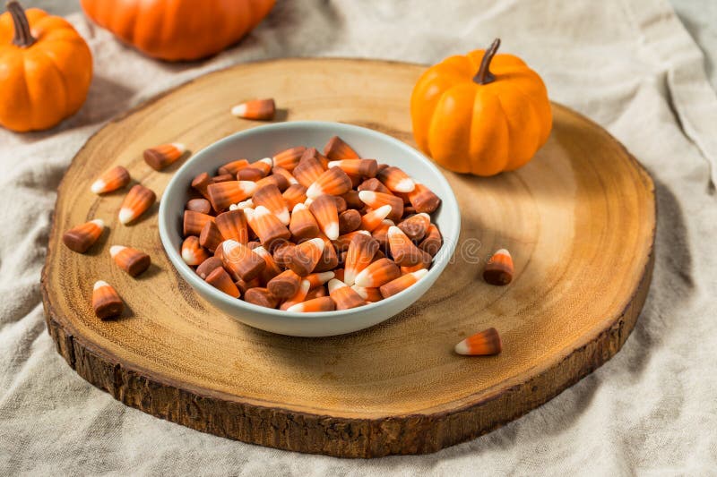 Sweet Chocolate Candy Corn stock photo. Image of corn - 341650324