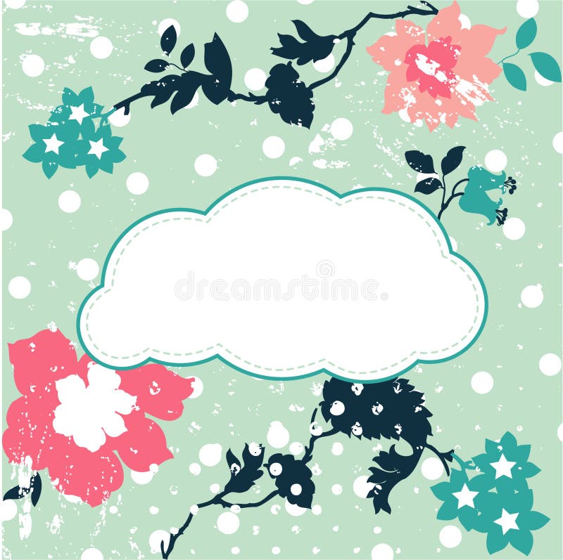 Sweet Cloud Text Box for Your Text - Vector Stock Vector - Illustration ...