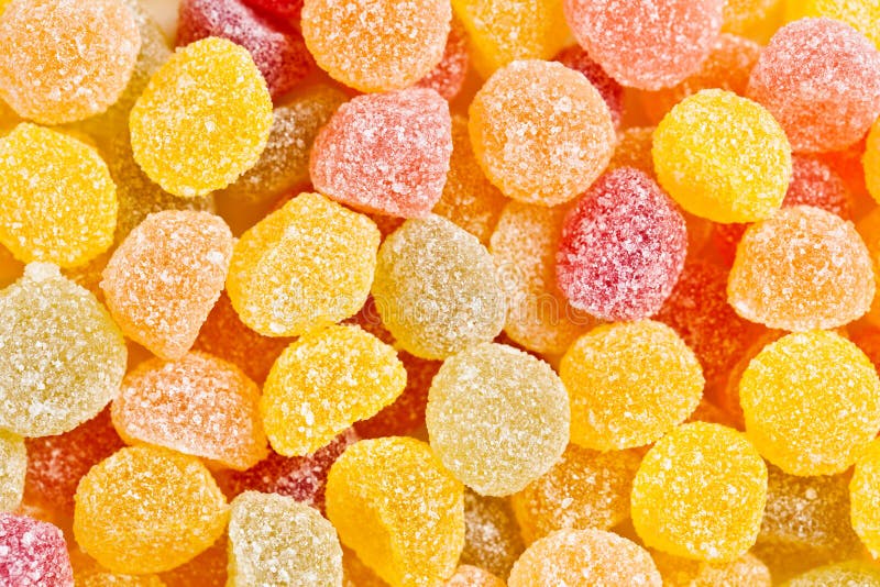 Colorful Gum Drops Candy Close Up Stock Image - Image of dessert, treat ...