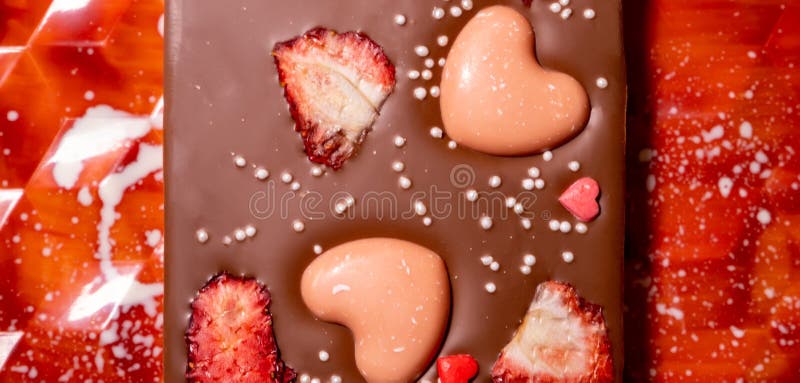 Sweet, Colorful, Glossy Candies and Handmade Chocolates Stock Image ...