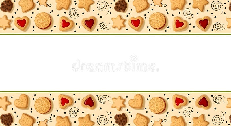 Seamless Sweet Top Border Stock Illustrations – 325 Seamless Sweet Top ...