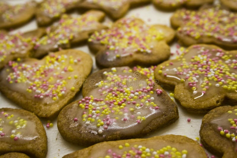 Sweet cookies stock photo. Image of horizontal, cake, stars - 7363712
