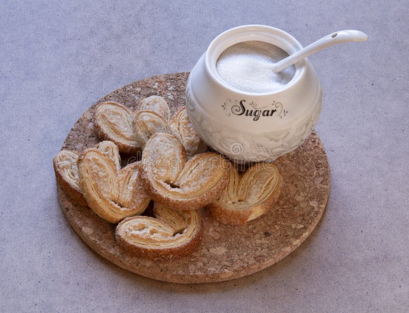Sweet cookies on a saucer stock photo. Image of bakery - 138662154