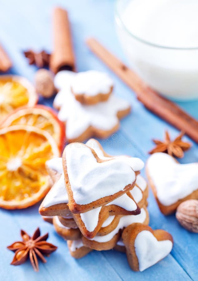 Sweet cookies stock image. Image of food, handmade, dessert - 39833015