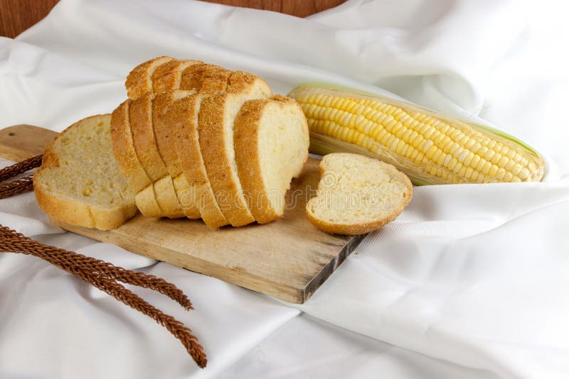 Sweet corn bread stock photo. Image of homemade, gourmet - 84320458