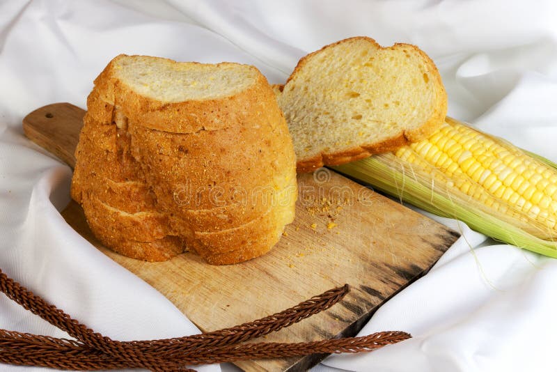 Sweet corn bread stock image. Image of corn, plate, nutritious - 84411449