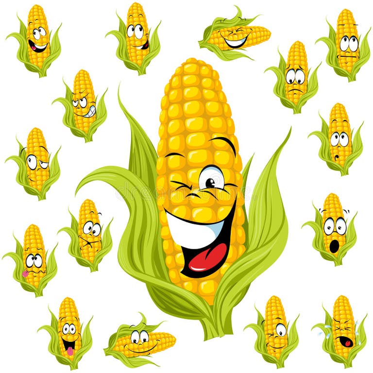Corn Cartoon Stock Illustrations – 34,537 Corn Cartoon Stock ...