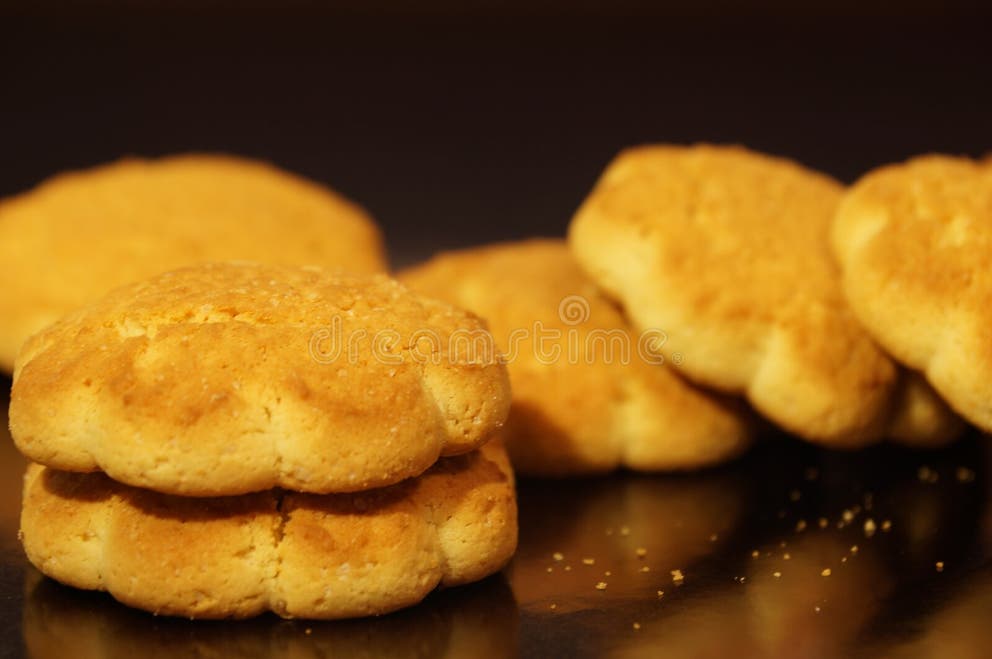Sweet corn cookies stock image. Image of biscuits, sweets - 86187749