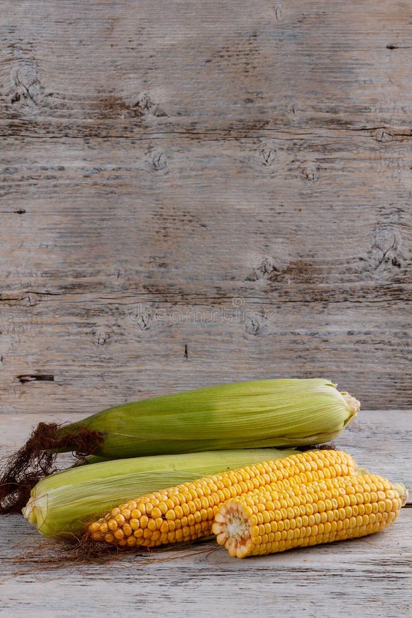 Sweet corn stock image. Image of food, rustic, sweetcorn - 44196279