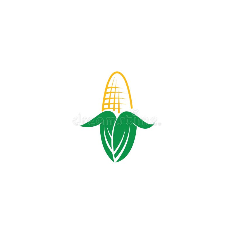 Sweet Corn Icon Logo Design Stock Illustration - Illustration of ...
