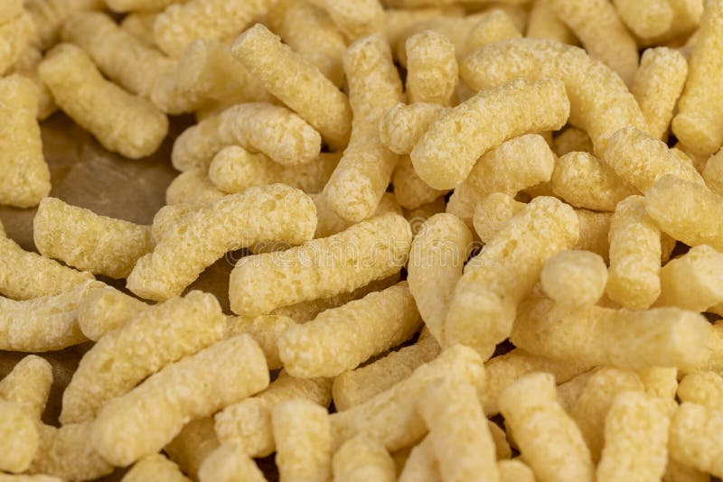 Sweet Corn Sticks Made from Corn Flour, a Large Number of Stock Image ...