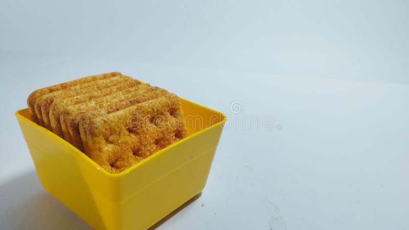 Sweet Crackers Arranged in Container Stock Photo - Image of vegetable ...