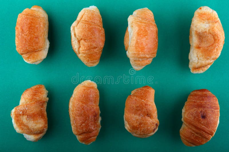 Croissant Mini Studio Quality Light Stock Photo - Image of group ...