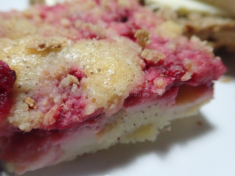 Sweet Crunchy Baked Fruit Cake Stock Photo - Image of fruit ...