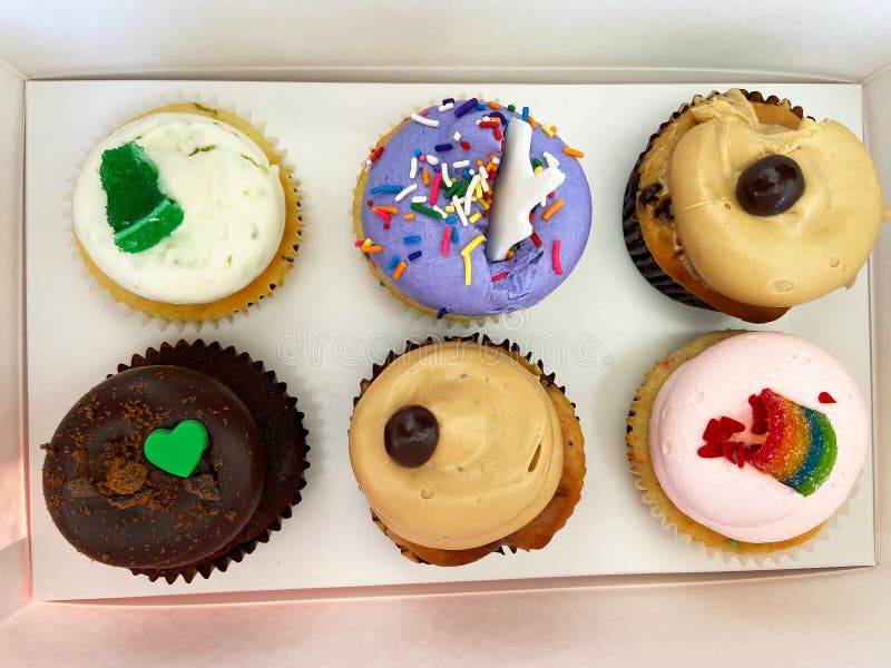 Sweet Cupcakes from a Bakery Stock Photo - Image of bakery, sweet: 271086900