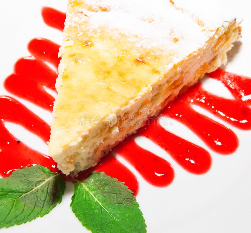 Sweet Curd Pudding With Syrup Stock Photo - Image of cookery, cooking ...