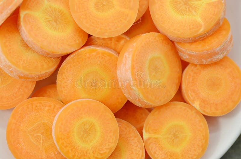 Sweet cut carrots, detail stock photo. Image of food - 113571198