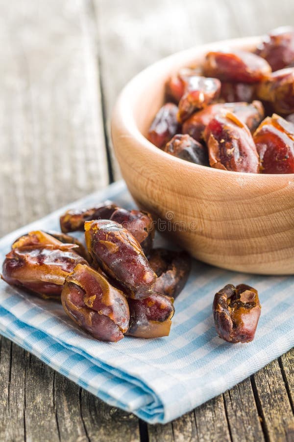 Sweet Dates without Stones. Stock Photo - Image of ingredient, middle ...